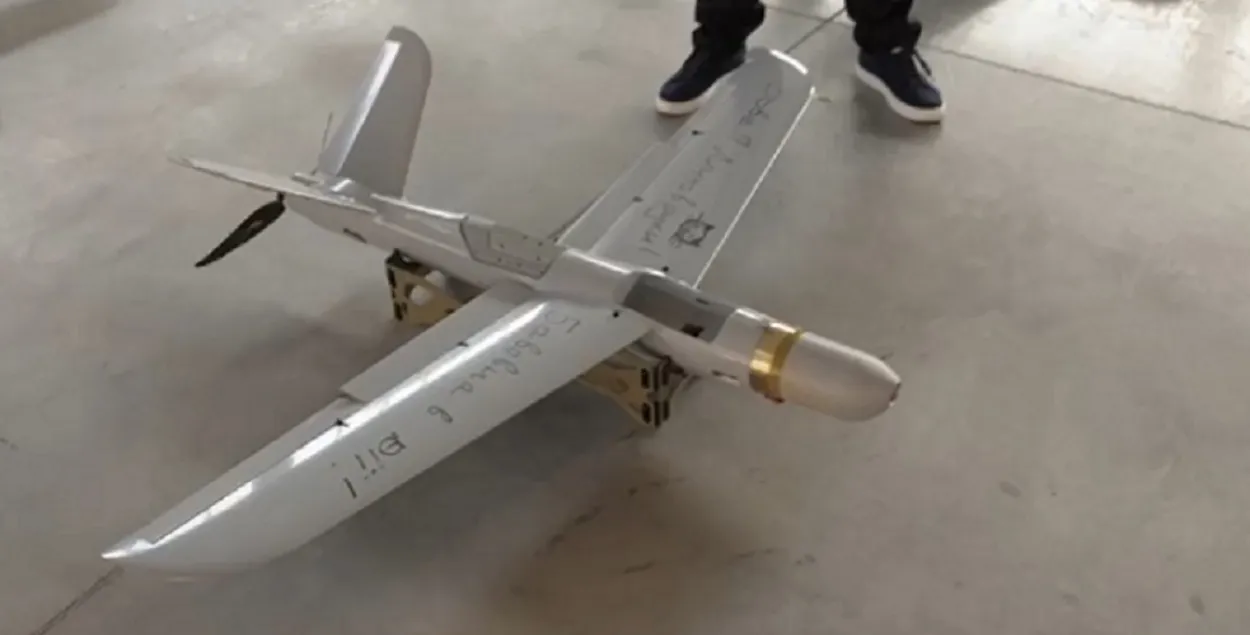Украінская "Армія дронаў" атрымала першыя 20 беспілотнікаў Warmate ...